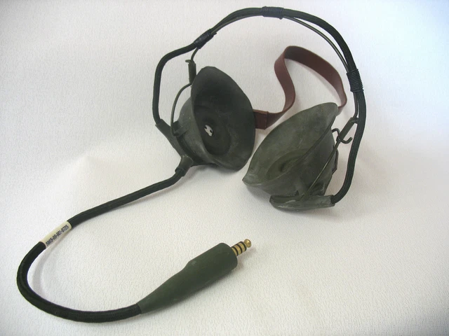 ARMY RADIO HEADSET Suit Larkspur NOS WW2 NSN:5965-99-901-0725 $29.95 ...