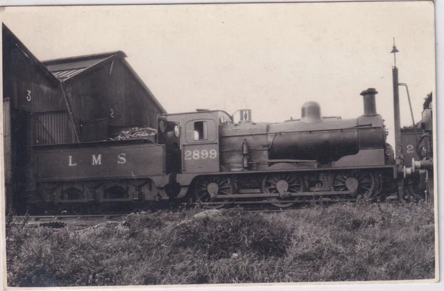 EX LT&SR LOCO Number 50 As Lms Number 2899 At Plaistow Rp Postcard G R ...