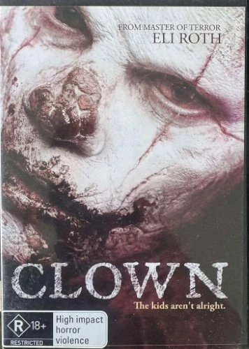 DVD CLOWN ELI ROTH (Hostel) $15.95 - PicClick AU