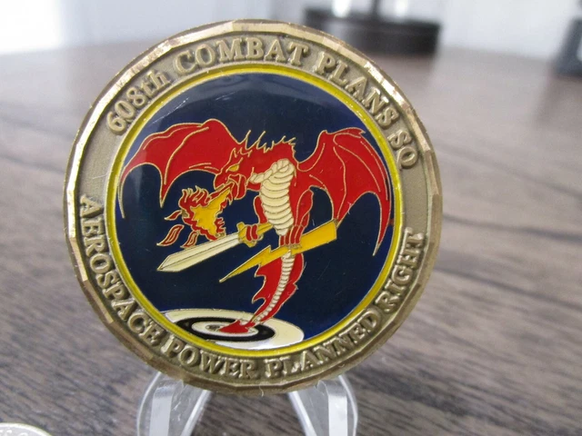 USAF AOC 608TH Air Operations Center Combat Plans Esq 608 CPS Challenge ...