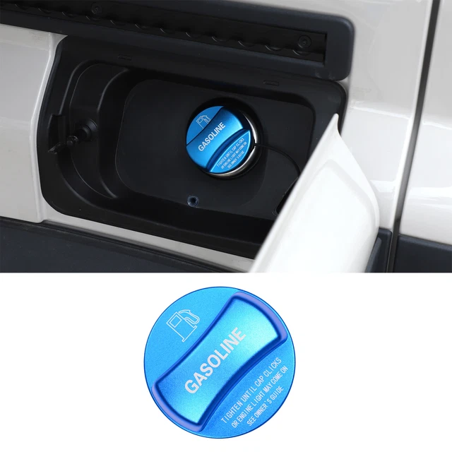 BLUE GASOLINE INNER Fuel Filler Cover Gas Tank Cap Aluminum For Ineos ...