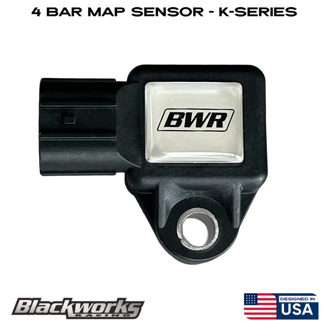 BLACKWORKS RACING 4 Bar MAP Sensor For Honda Acura K-Series K20 K24 ...