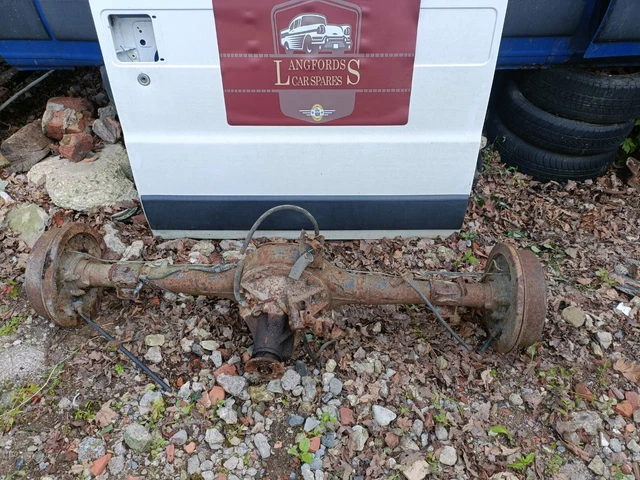 MITSUBISHI L200 K74 Complete diff lock rear axle with Ratio 4.875 2002 ...