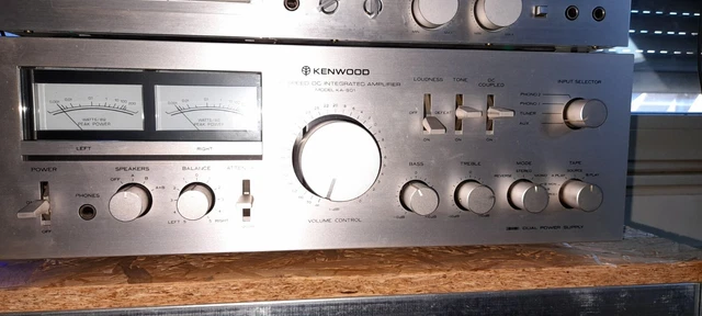 KENWOOD KA-801 VOLLVERSTÄRKER / Amplifer High End Vintage EUR 301,00 ...