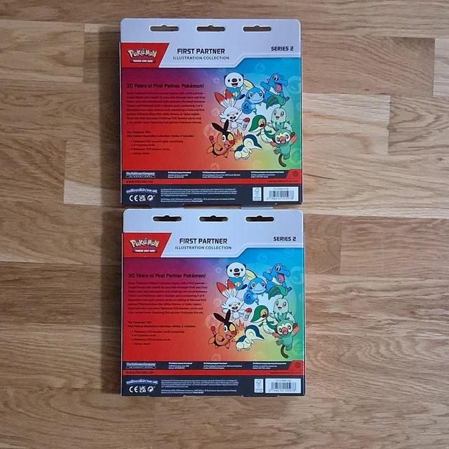 POKÉMON TCG FIRST Partner Illustration Collection Series 2x 2 Bundle £ ...