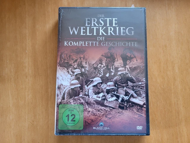DER ERSTE WELTKRIEG - Die komplette Geschichte (NEU/OVP) ---4 DVDs ...