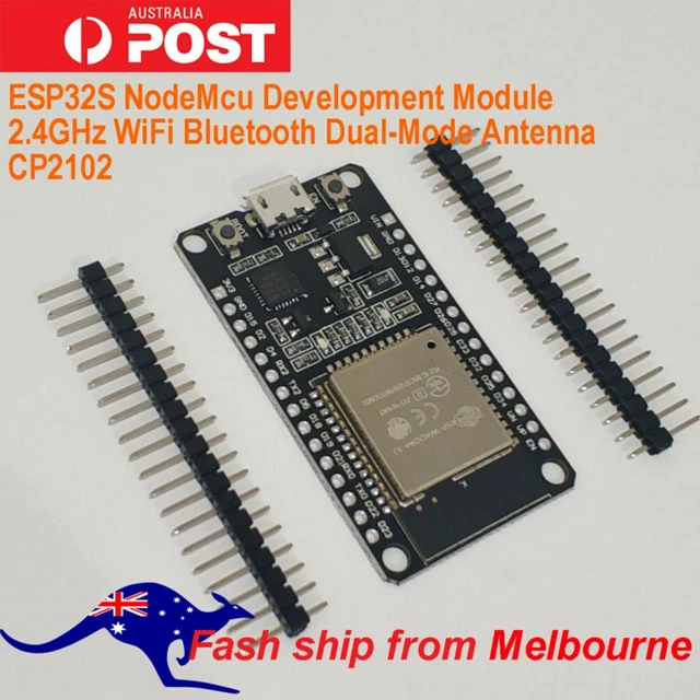 ESP32S NODEMCU DEVELOPMENT Module 2.4GHz WiFi Bluetooth Dual-Mode ...