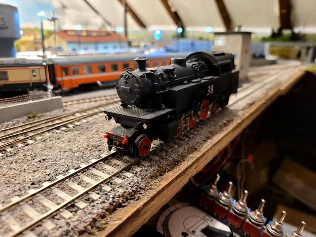 FLEISCHMANN JOUEF SNCF French Steam Locomotive 2-6-4 HO FR 38 £30.00 ...