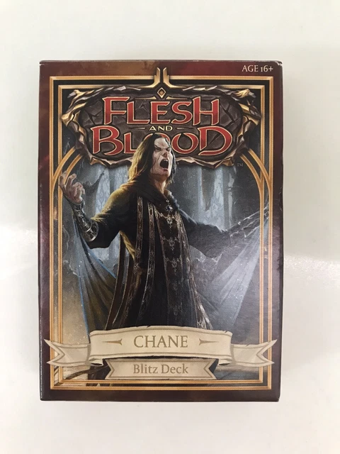 CHANE BLITZ DECK Flesh And Blood Monarch TCG Card Game 40 Cards Legend ...