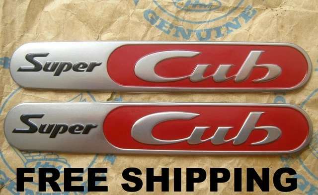 SET EMBLEMI ORIGINALE Honda Super Cub Nbc110 110 C50 C70 C100 C102 C105 ...