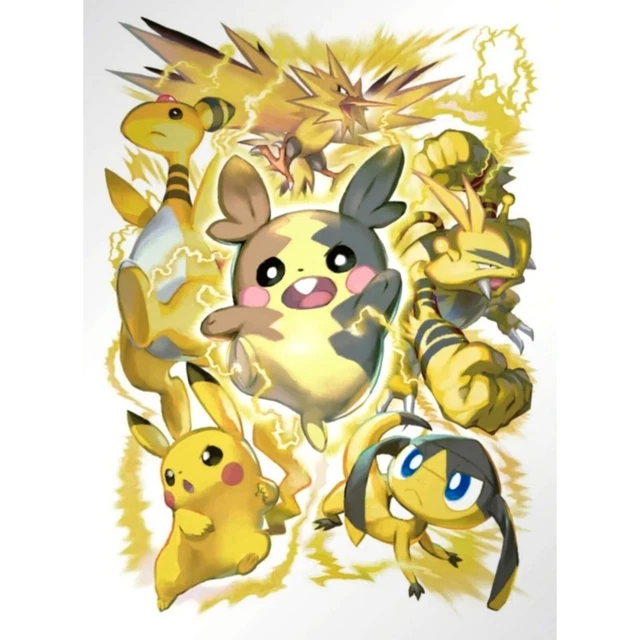 POKEMON CENTER ELECTRIC Type Pokemon Individual Sleeve X 1: New £0.99 ...