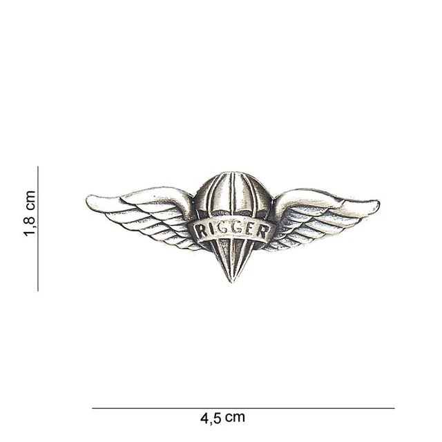 INSIGNE BADGE US Army Parachute Rigger Air Force Parachutiste USAAF ...