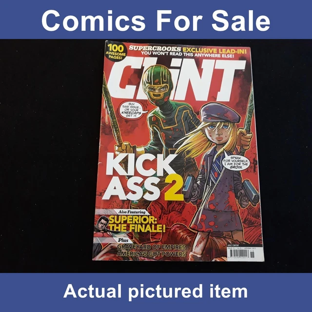 MARK MILLAR'S CLINT comic magazine #15 - Kick Ass 2 (LOT#8437) EUR 4,33 ...