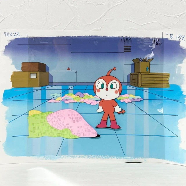 ANPANMAN ANIMATION CEL Original Production Painting Anime E-3134 EUR ...