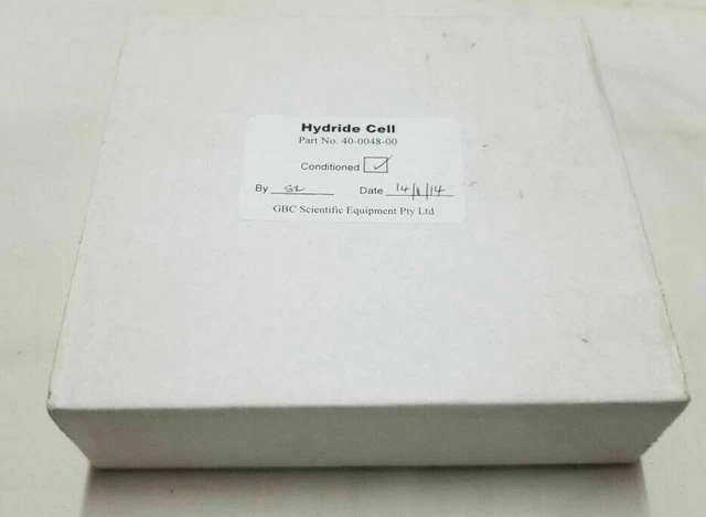 GBC P/N: 40-0048-00 HYDRIDE CELL CONDITIONED Parts for Spectrometer £ ...