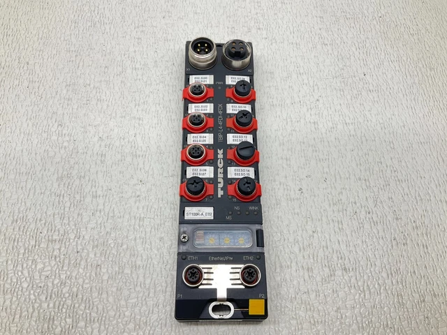 TURCK TBIP-L4-4FDI-4FDX DEVICENET I/O Block EtherNet/IP TBIP (TSC) $599 ...