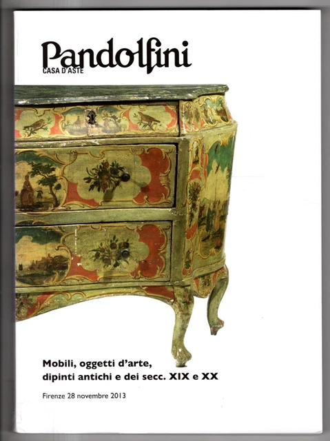 PANDOLFINI. FIRENZE. MOBILI, Oggetti D'arte, Dipinti. Catalogo Asta 28 ...
