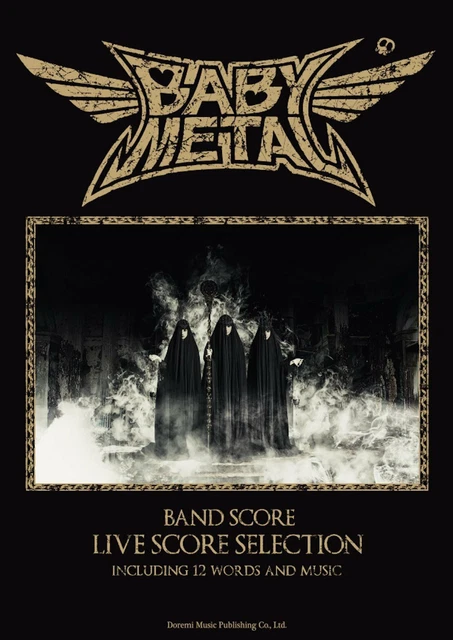 BAND SCORE BABYMETAL "Live Score Sellection" (Band Score Book) £48.86 ...