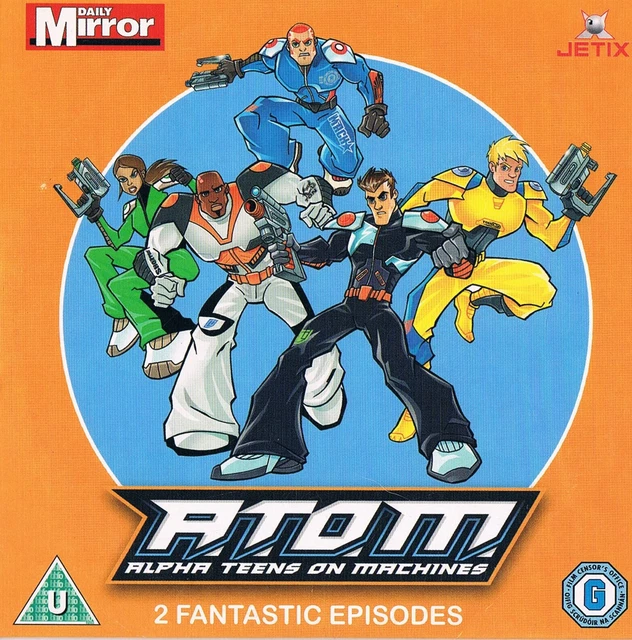ATOM (ALPHA TEENS On Machines) - 2 Episodes - Children's Animated DVD N ...