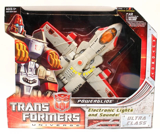 FIGURINE ARTICULÉE TRANSFORMERS Universe Classics POWERGLIDE Ultra ...