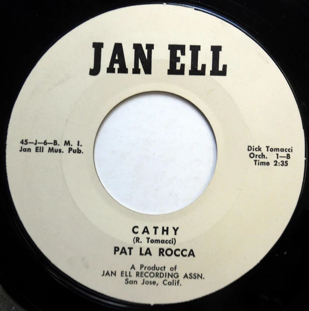 PAT LA ROCCA 45 Cathy / My Heart Belongs Pour Seulement Vous VG Ado ...