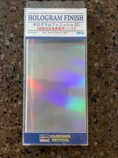 HASEGAWA HOLOGRAM FINISH Film TF14 £9.00 - PicClick UK