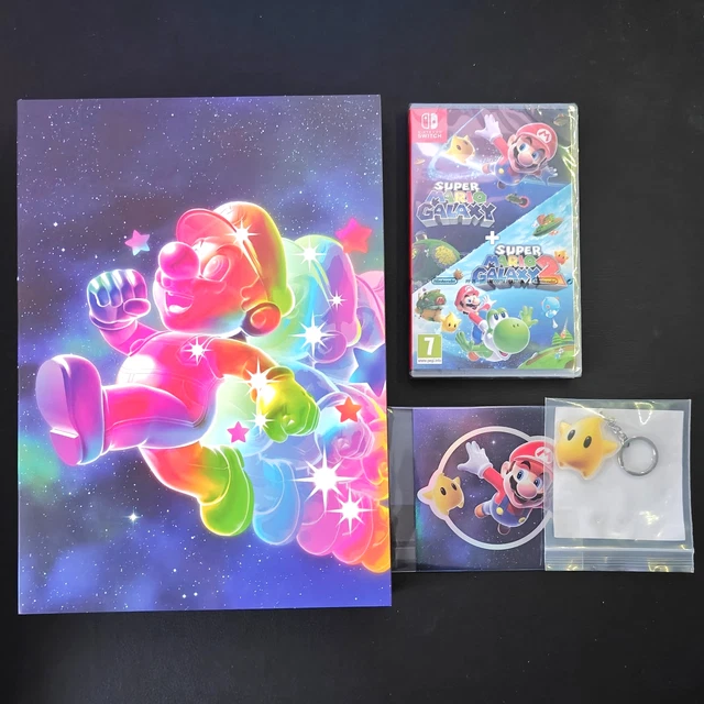 SUPER MARIO GALAXY + Super Mario Galaxy 2 Cosmic Bundle Nintendo Switch ...