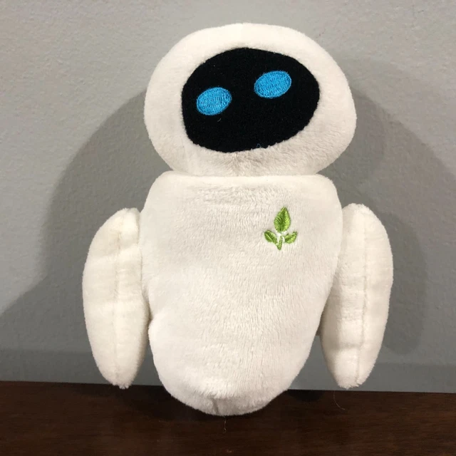 DISNEY PIXAR WALL-E Eva Plush Stuffed Animal Disney Store 6" Rotating ...