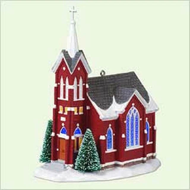 'CENTRAL TOWER CHURCH' 'Candlelight Services' Series Hallmark 2005 Orn ...