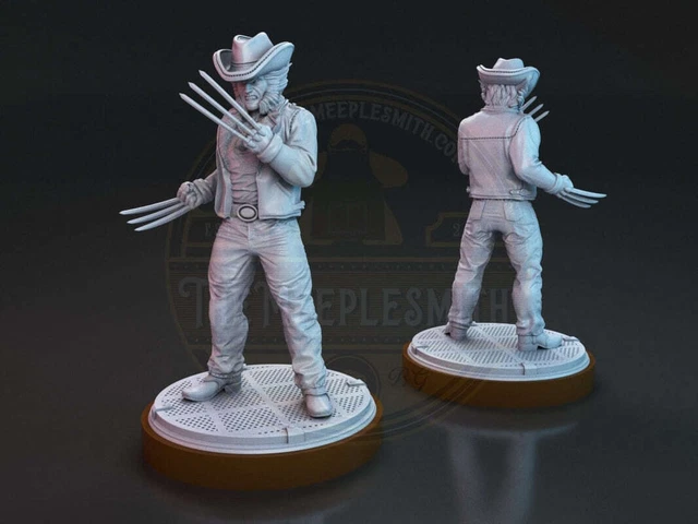 WOLVERINE LOGAN MINIATURE for tabletop, board games, dioramas... EUR 6 ...