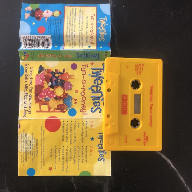 BBC CHILDREN’S SONGS Cassette - Tweenies Fun-a-rooney - Bella Milo Fizz ...