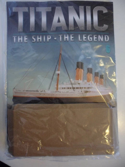 BUILD THE TITANIC Ship The Legend Issue 6 Magazine & Parts New & Unopened $7.00 - PicClick AU