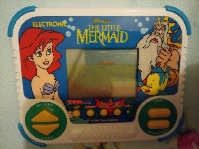 DISNEY'S LITTLE MERMAID Electronic Game Retro 1990 Tiger Electronics £ ...