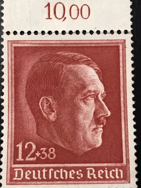DEUTSCHES REICH DR 49. Geburtstag Adolf Hitler 1938, Oberrand. Ungestempelt £4.33 - PicClick UK