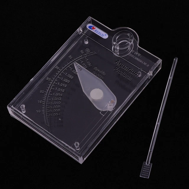 GENAUE AUTOMATISCHE HYDROMETER Salzwasser-Salzgehalt-Messgerät ...