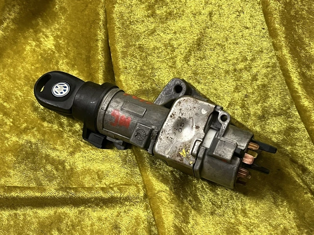 VW POLO 9N Zündschloss komplett mit Schlüssel und Zündstern 4B0905851G ...