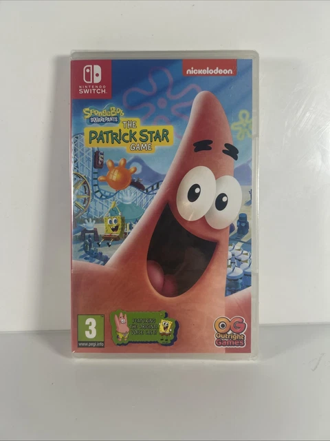 SPONGEBOB SQUAREPANTS: THE Patrick Star Game Switch BRAND NEW AND ...