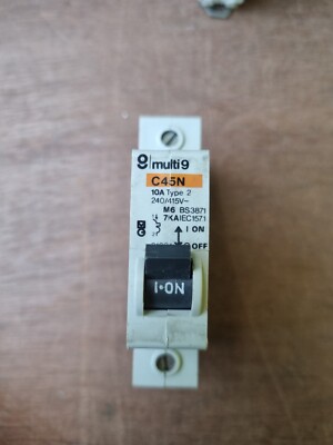 MERLIN GERIN MULTI 9 MERLIN GERIN MULTI 9 C45N 15AMP 3 POLI MCB M6 EUR 11,57 - PicClick IT