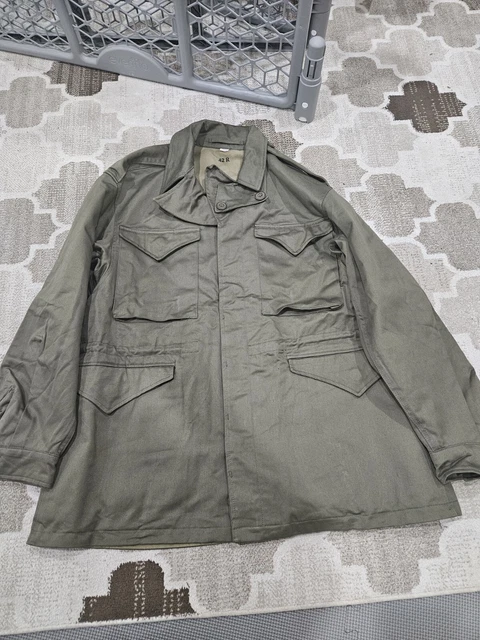 REPRODUCTION WW2 M43 field jacket Made By Atthefront Size: 42R £69.91 ...