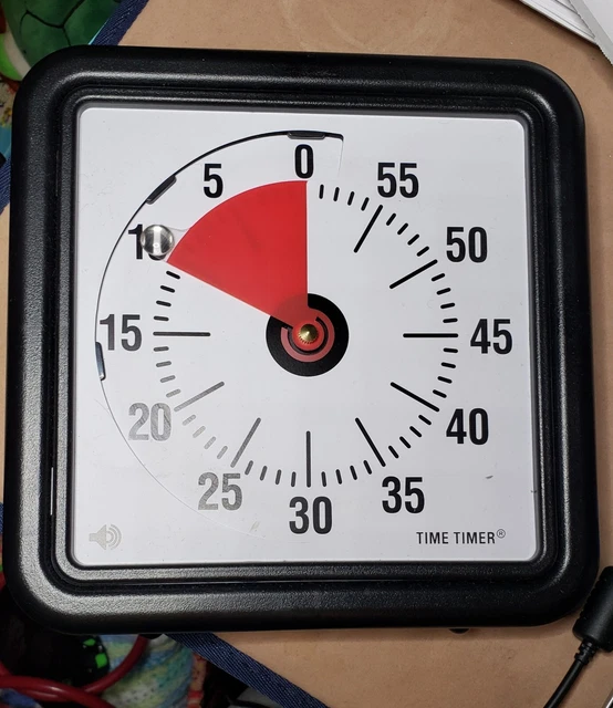 TIME TIMER 7.5& Visual Classroom Home Countdown Timer Kids Autism ADHD ...