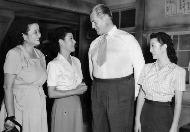 VINTAGE PHOTO SHOCHIKU Studio Jack Warner Yaeko Mizutani Machiko ...