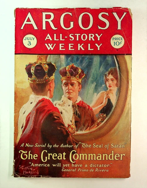 ARGOSY PART 3: Argosy All-Story Weekly Jul 3 1926 Vol. 178 #5 VG- 3.5 £ ...