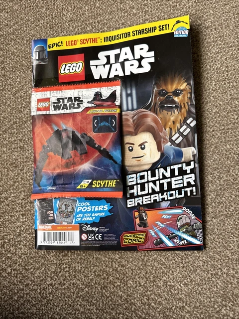 LEGO STAR WARS magazine #117 2024 + Epic Scythe: Ltd Ed Inquisitor ...