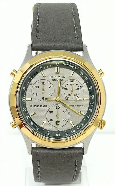 OROLOGIO CITIZEN 3560 chronograph watch vintage clock 39mm maschile ...