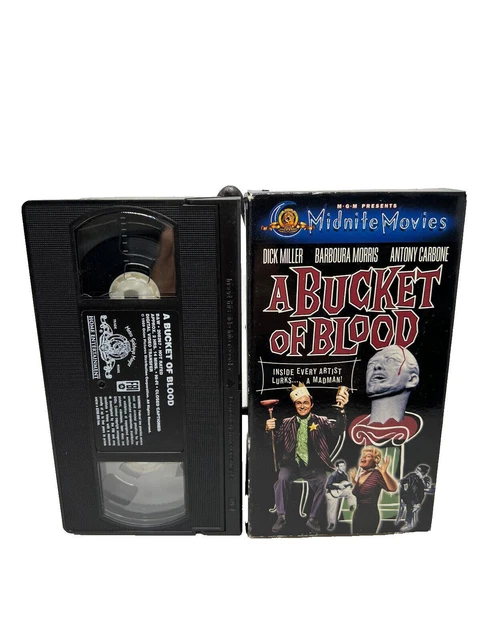 A BUCKET OF Blood. VHS. Horror Cult Classic. Roger Corman. £11.74 ...