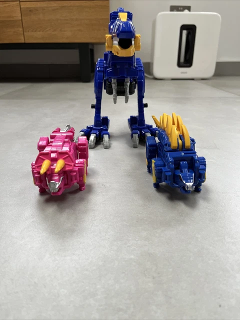 POWER RANGERS DINO charge Deluxe Spinosaurus Megazord Plus 2x Zord arms ...