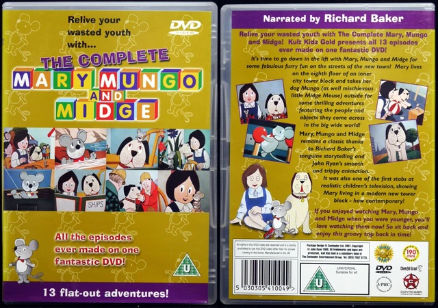 THE COMPLETE MARY, Mungo and Midge (DVD) 2001, Contender - Excellent £3 ...