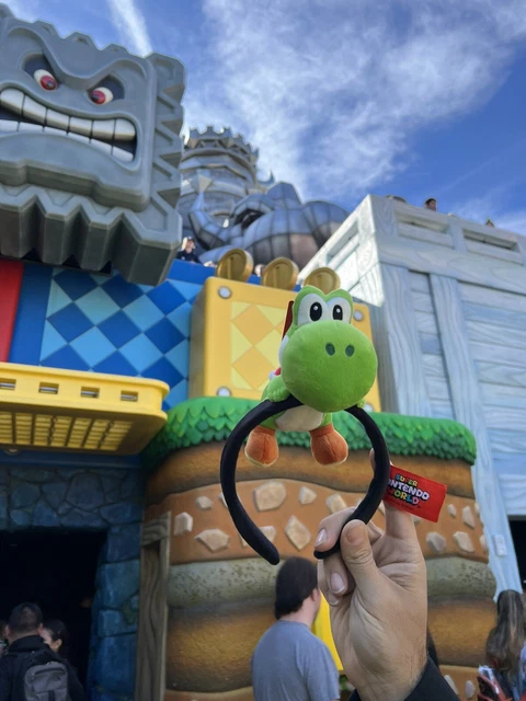 SUPER NINTENDO WORLD Yoshi USJ Universal Studios Hollywood Headband ...