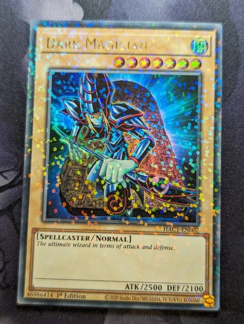 YUGIOH DARK MAGICIAN HAC1-EN002 Duel Terminal Ultra Rare 1st Edition ...