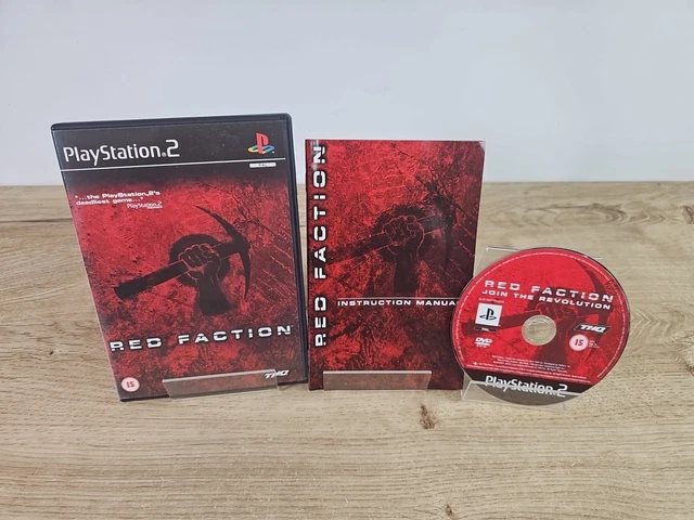 RED FACTION - PlayStation 2 PS2 Game PAL Complete With Manual Fast ...